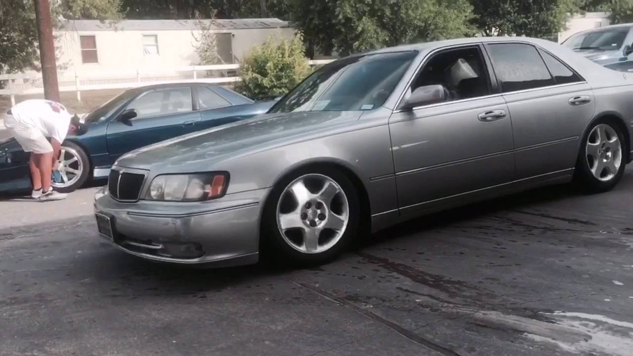 Anthony Hebert's|stanced|infiniti Q45 - YouTube