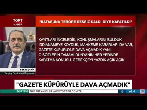 Yargıtay Cumhuriyet Başsavcısı Bekir Şahin’den özel açıklamalar / Serkan Kılıç