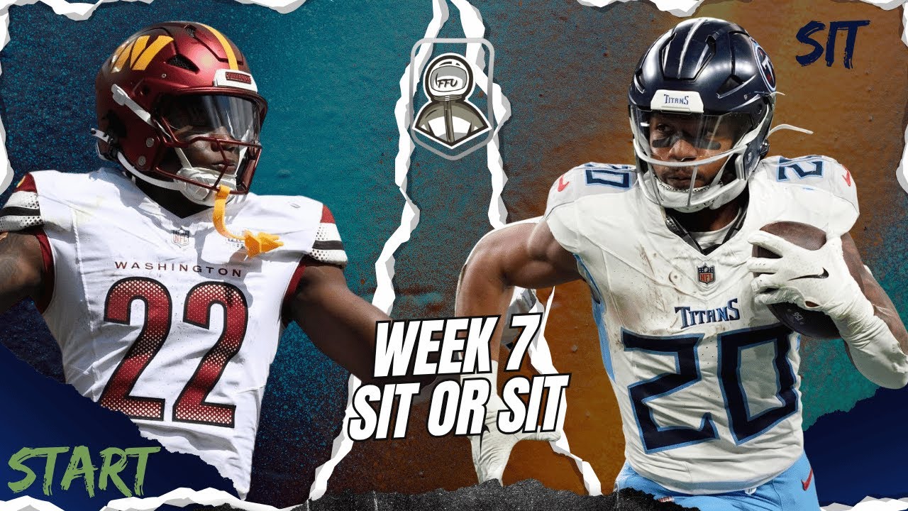Week 7 Sit Start Show - YouTube