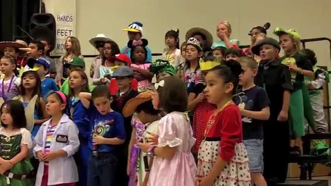 Gattis Elementary First Grade Performance, 2014 - YouTube