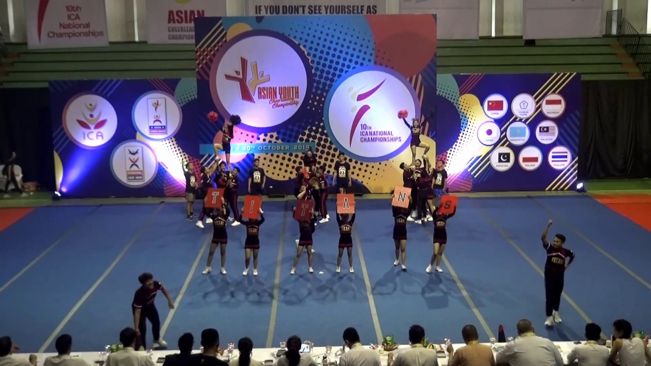 TITANS (Jawa Tengah) - CHAMPION Team Cheer Coed Advanced - ICANC 2018 ...