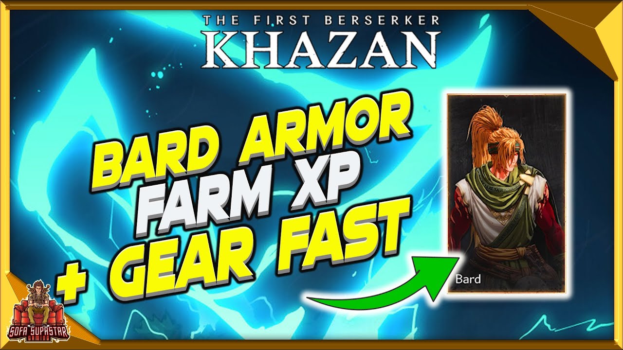 The First Beserker Khazan Best Armor Set For Farming Lacrima & Gear ...