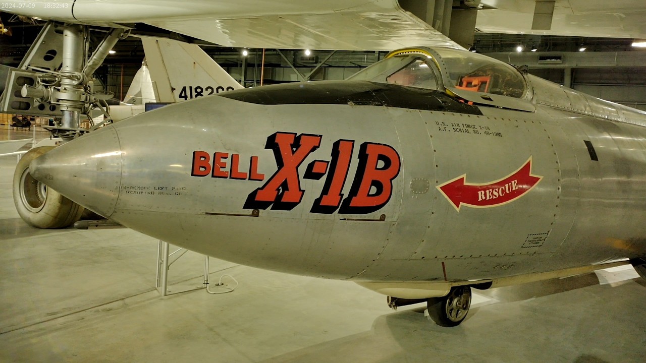 Bell X-1B - flying high in the shadow of the X-1 - YouTube