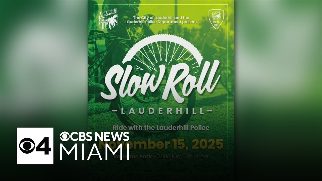 Slow Roll Lauderhill connects community with eco-friendly bike ride ...