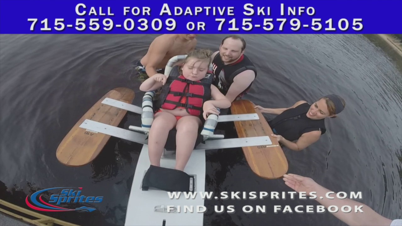Ski Sprites Adaptive Ski Clinic - YouTube