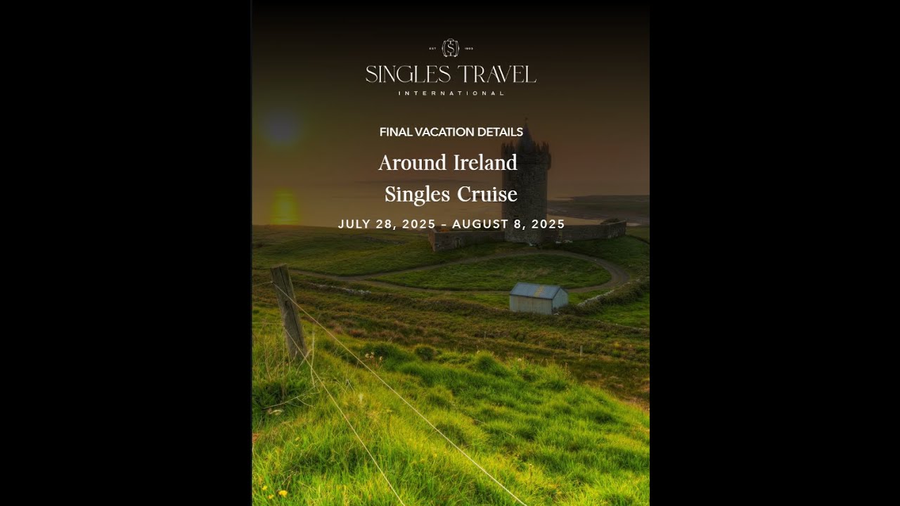 Meet and Greet for Around Ireland Singles Cruise - YouTube