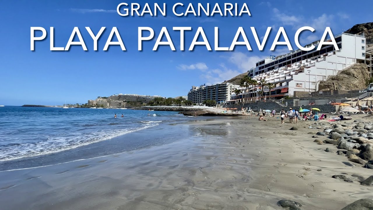 Playa De Patalavaca, Gran Canaria (4K) - YouTube
