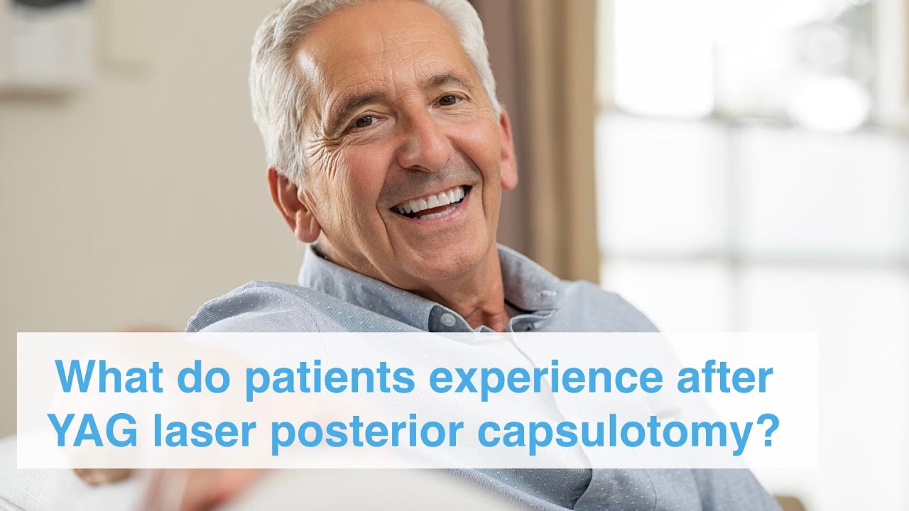 What do patients experience after YAG laser posterior capsulotomy ...