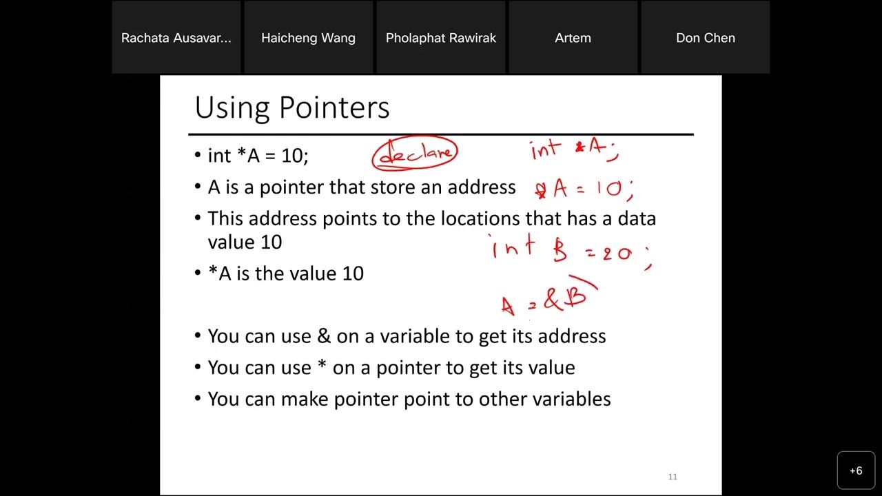 [MUIC-Syskill] Lecture 7: Memory Allocations - YouTube