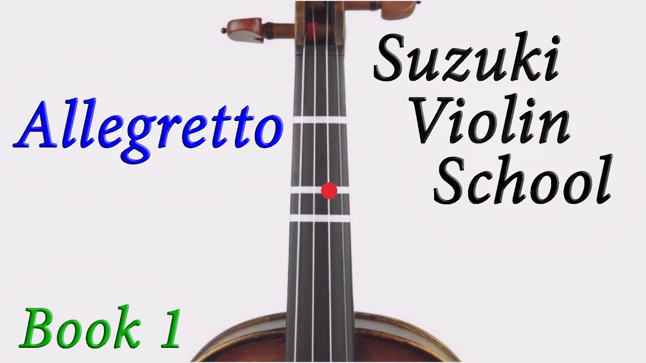 10. Allegretto - Suzuki Book 1 Violin Tutorial (Renee Spady violin) - YouTube
