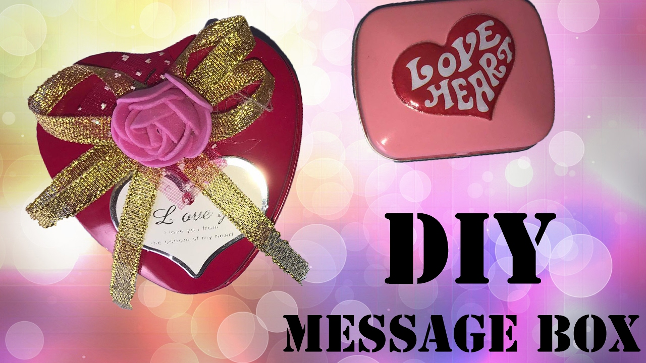 DIY Message Box YouTube diy-message-box-youtube