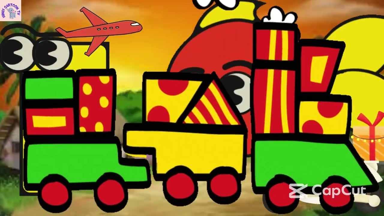 Learn Alphabet Train Song - 3D Animation Alphabet ABC Train song for ...