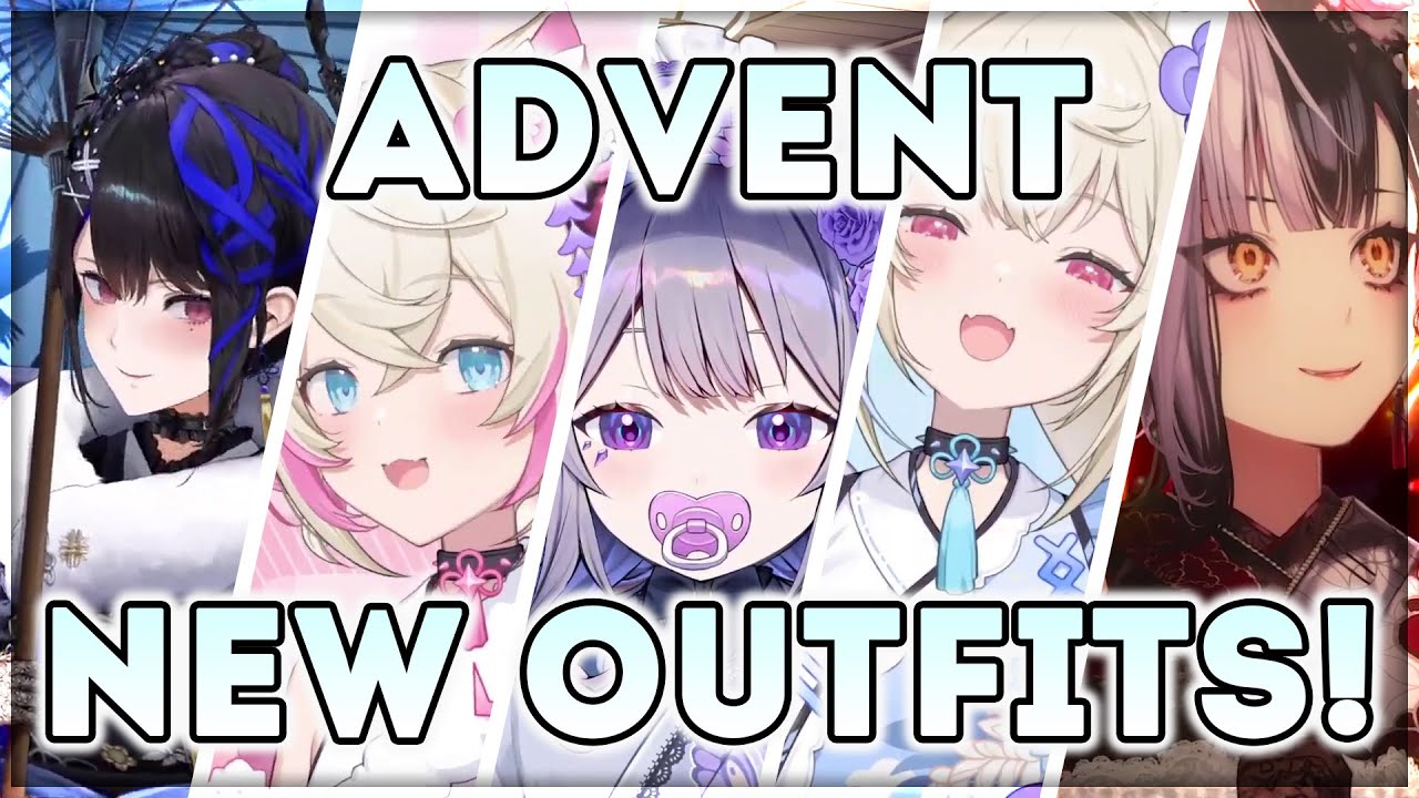 Hololive Advent's New Outfit Reveal Stream Highlights - YouTube