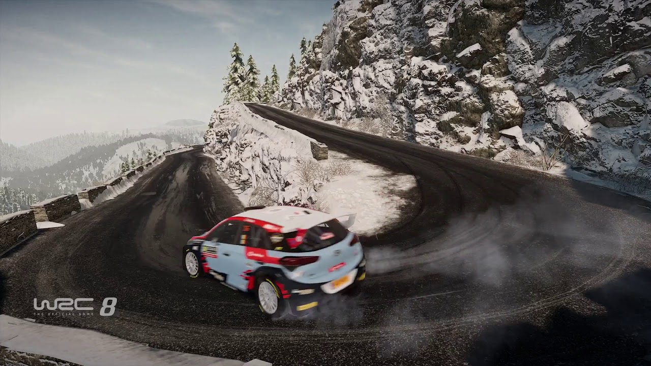 Rally Montecarlo Record (R5 categorie Hyundai i20 R5) WRC 8 - YouTube