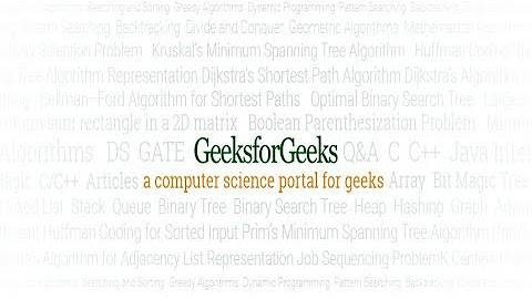 Strings | Data Structures & Algorithms | Programming Tutorials | GeeksforGeeks - YouTube