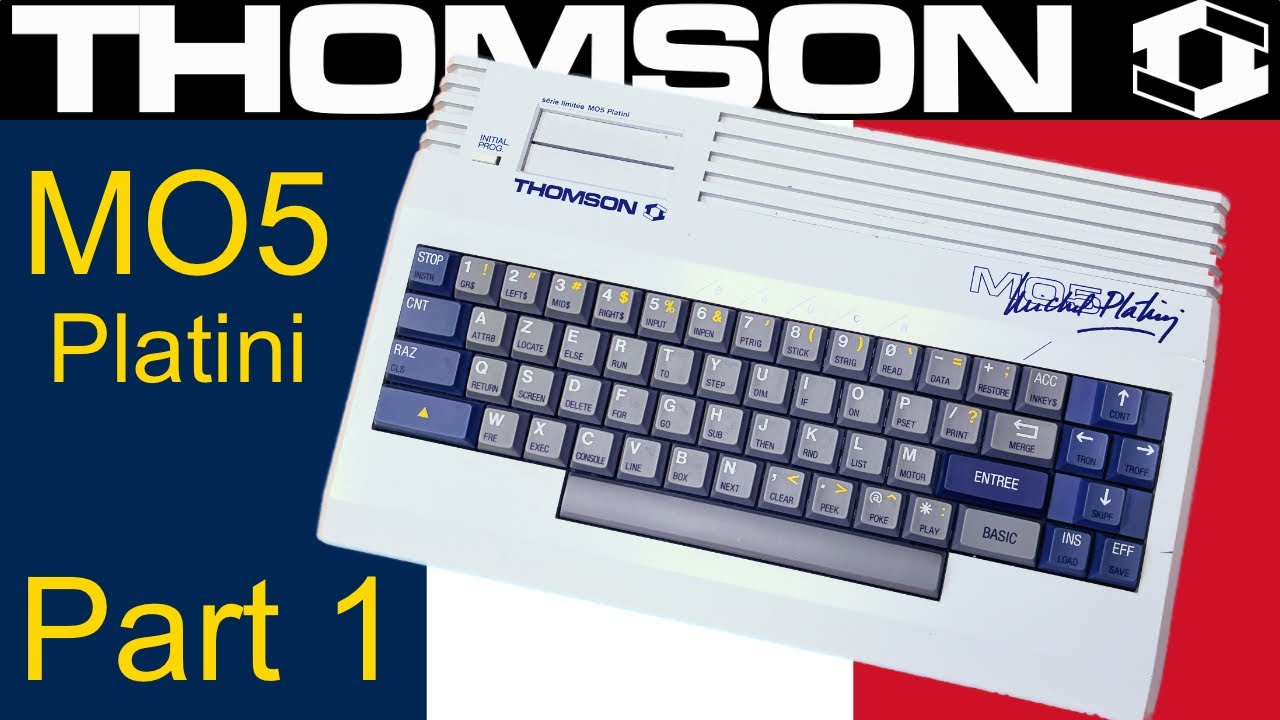 🇫🇷 Thomson MO5 "Platini": Part 1 [TCE #0447] - YouTube