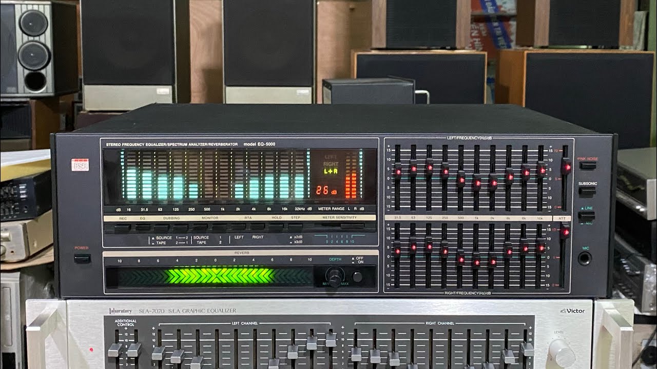 EQUALIZER BSR EQ - 5000 NHƯ MỚI CHẤT ÂM LUNG LINH - YouTube