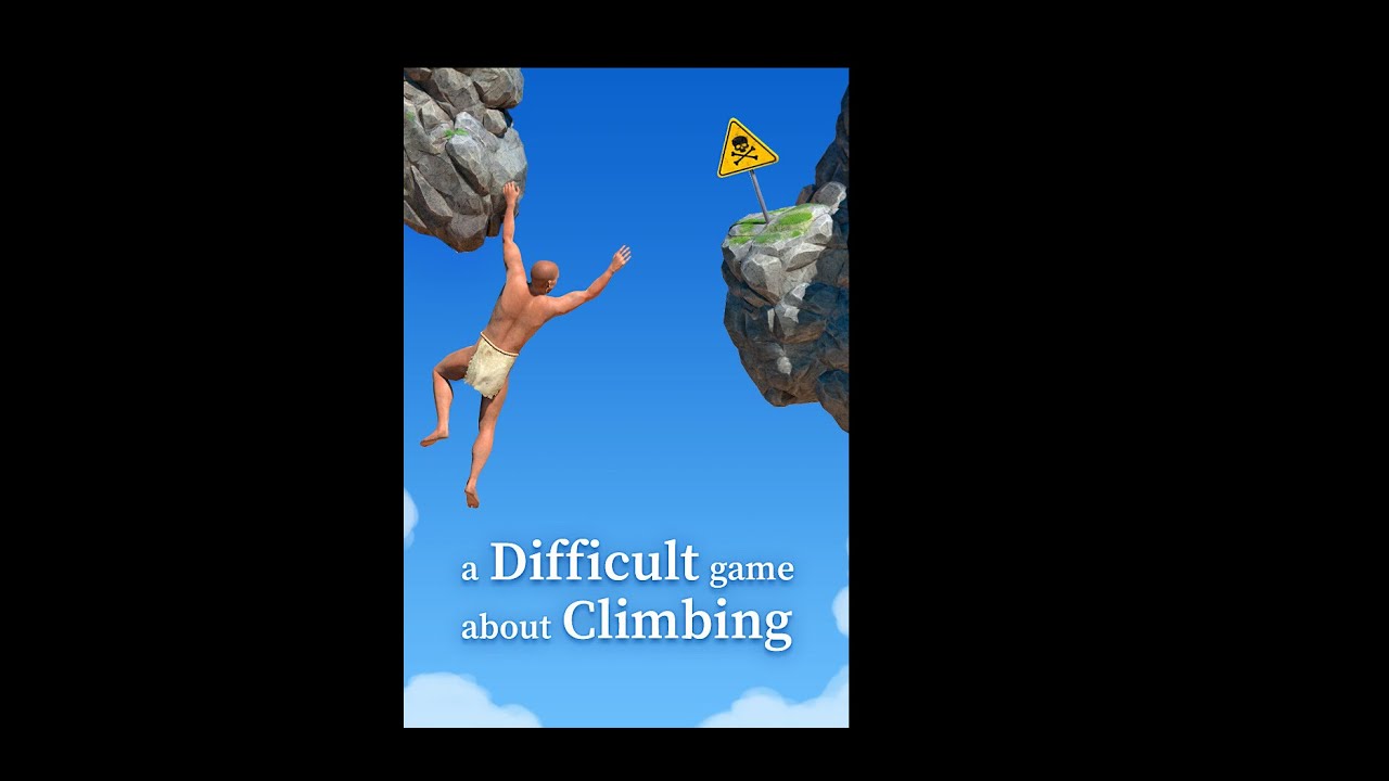 Trying To Beat A Difficult Game About Climbing Using A Mouse! - YouTube