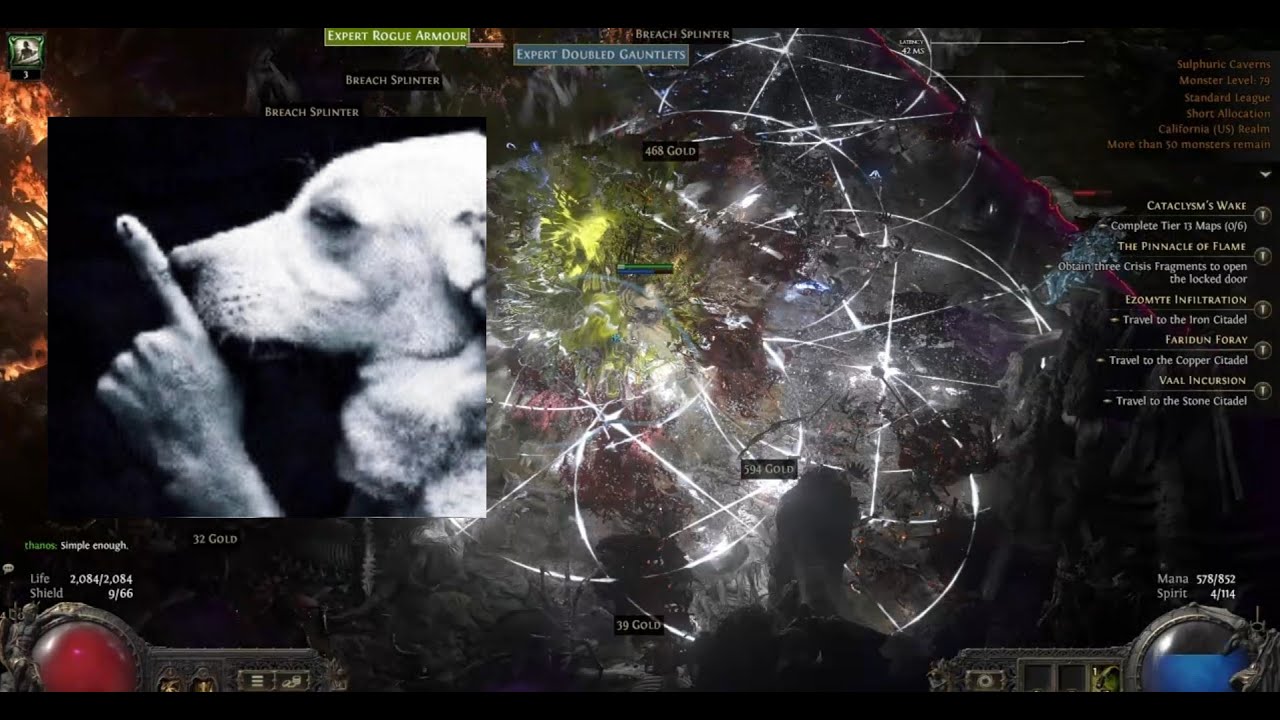 POE2 grenade merc tier 15 boss + breach map showcase (day 5) - YouTube