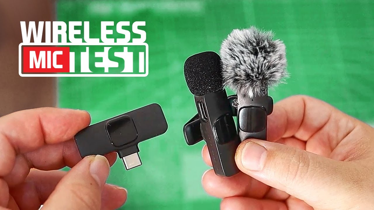 Cheap Aliexpress Wireless Lavaliere Microphone, Mini Mic for iPhone or ...