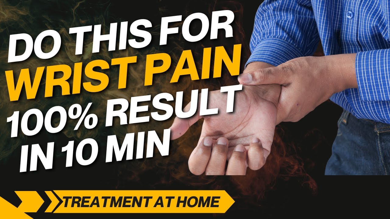 Wrist pain relief exercises | wrist pain treatment at home with simple ...