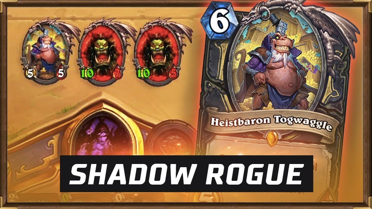 Shadow Rogue | Rise of Shadows | Hearthstone - YouTube