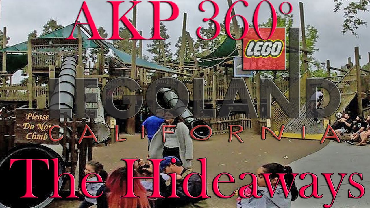 Exploring The Hideaways At Legoland California - YouTube