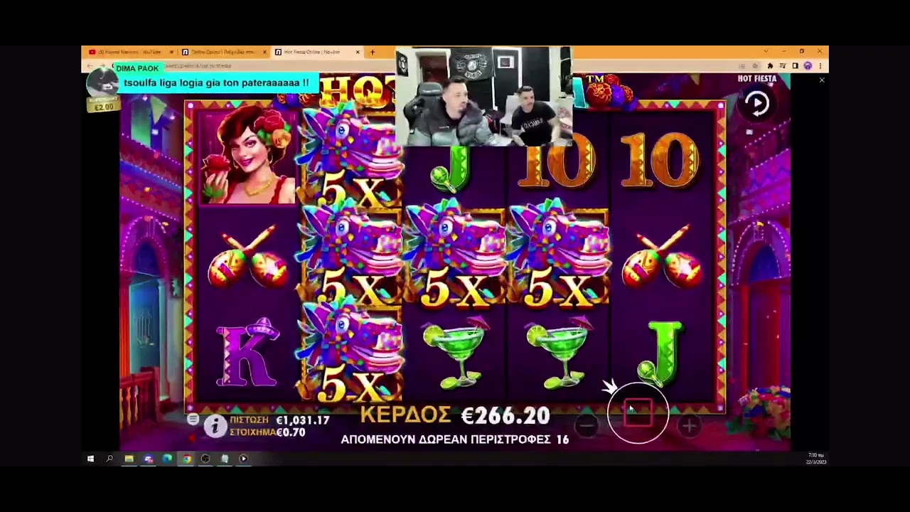 Hayate παραλίγο max win στο hot fiesta! - YouTube