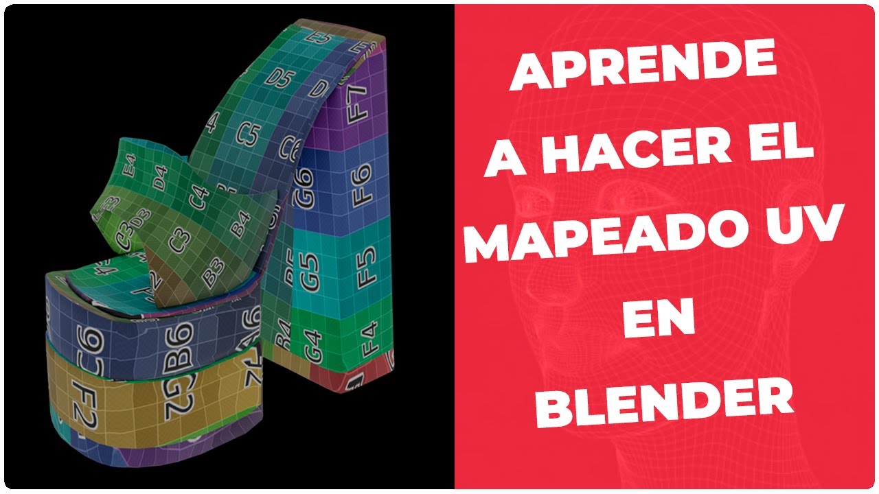 Cómo hacer el MAPEADO UV y UDIMS en Blender de manera fácil y rápida - YouTube