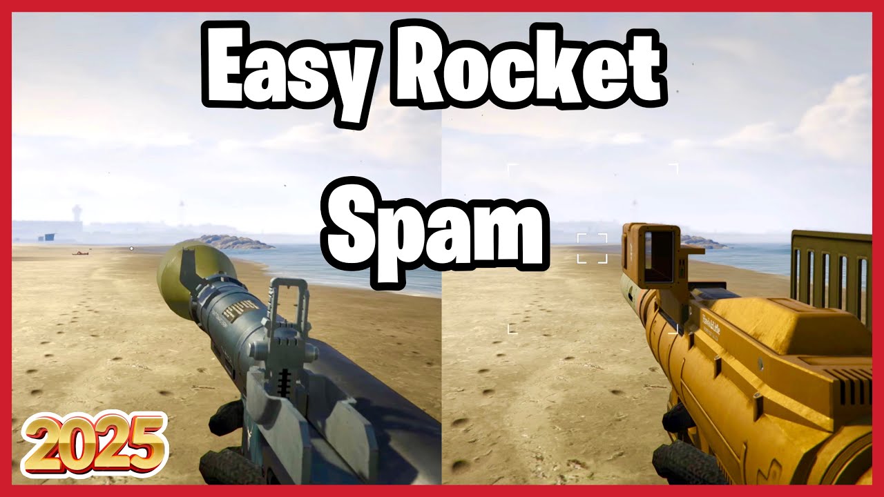 How To Spam Rockets In GTA Online 2025 ( Easy And Fast) - YouTube