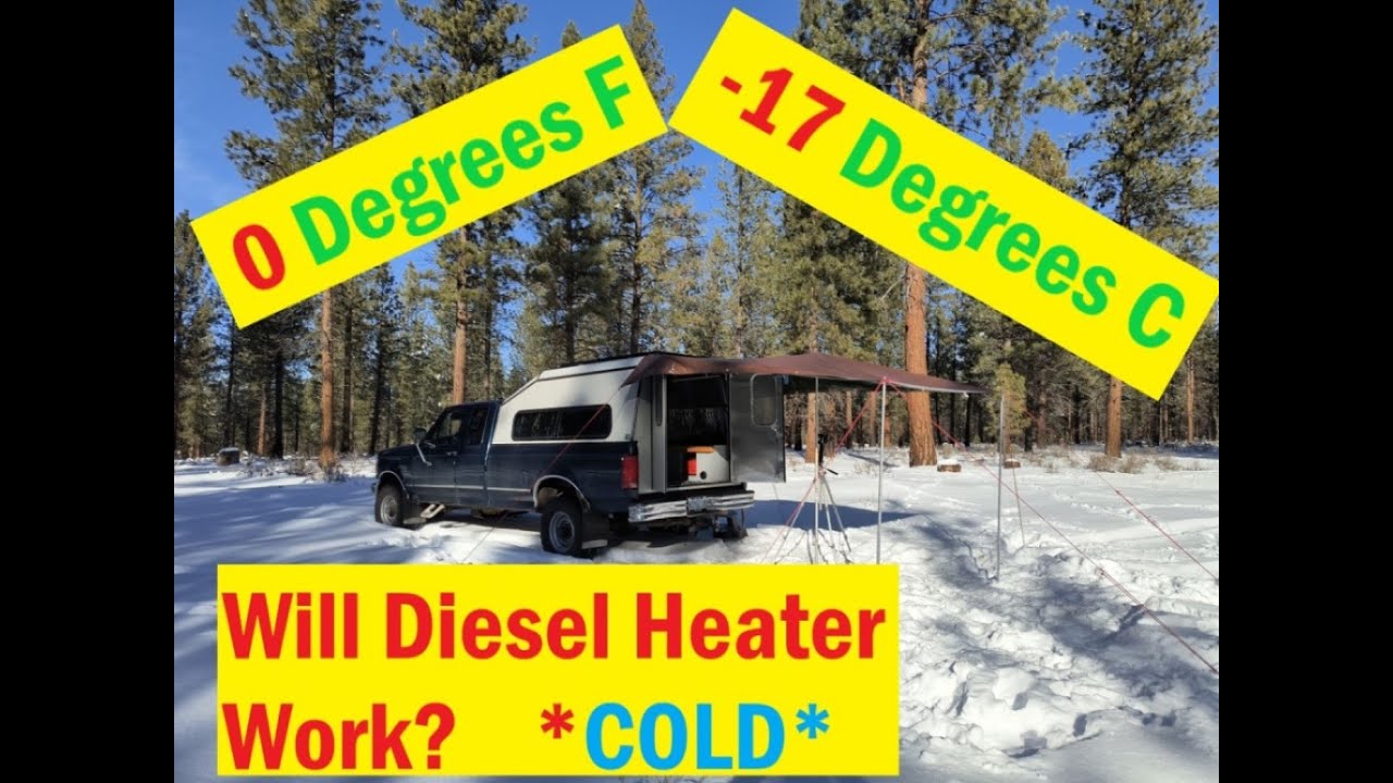 Chinese Diesel Heater, Extreme cold weather test - YouTube