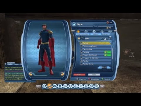DCUO - Homelander Creation - YouTube