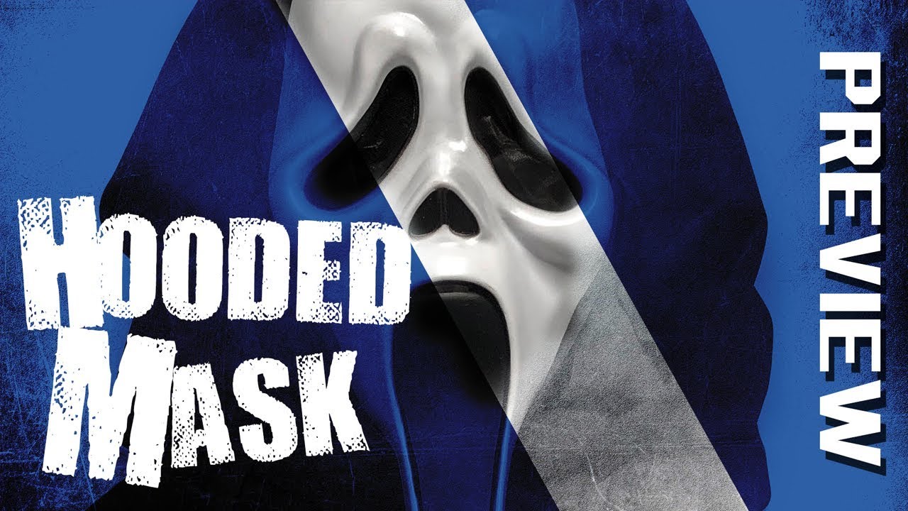 Scream - Killer's Hooded Mask (Preview) Hood + Ghostface Mask Exclusive ...