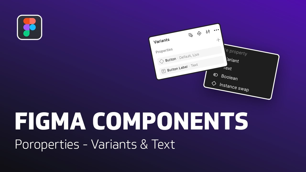 Figma Components - Variants & Text - YouTube
