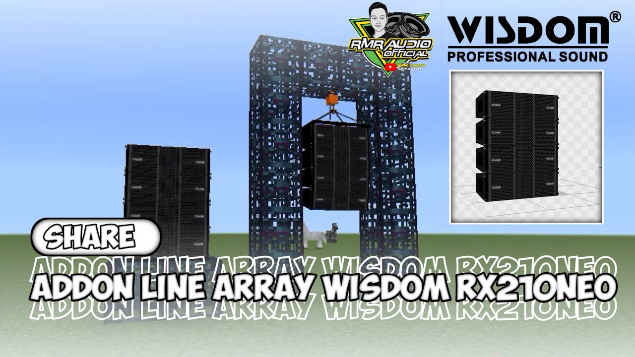 SHARE ADDON LINE ARRAY WISDOM RX210NEO | Minecraft - YouTube