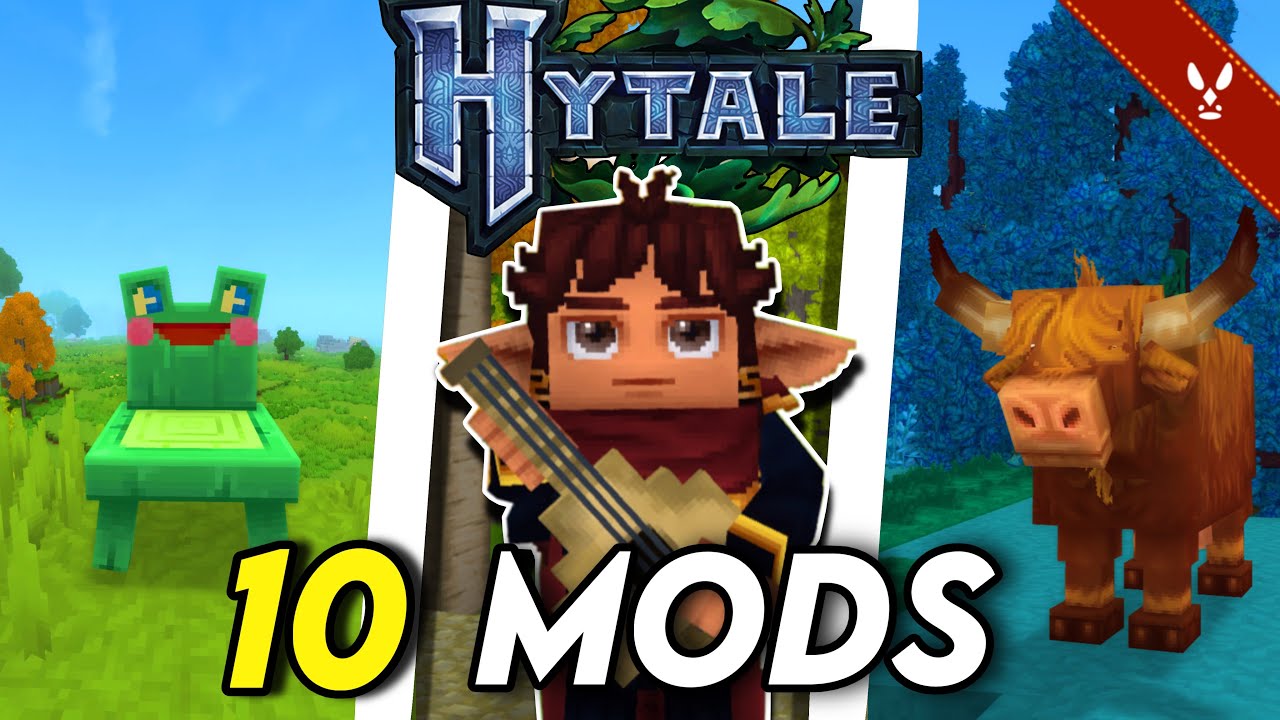 Top 10 Hytale Mods to Bring Your World to Life | Hytale Mod Guide - YouTube