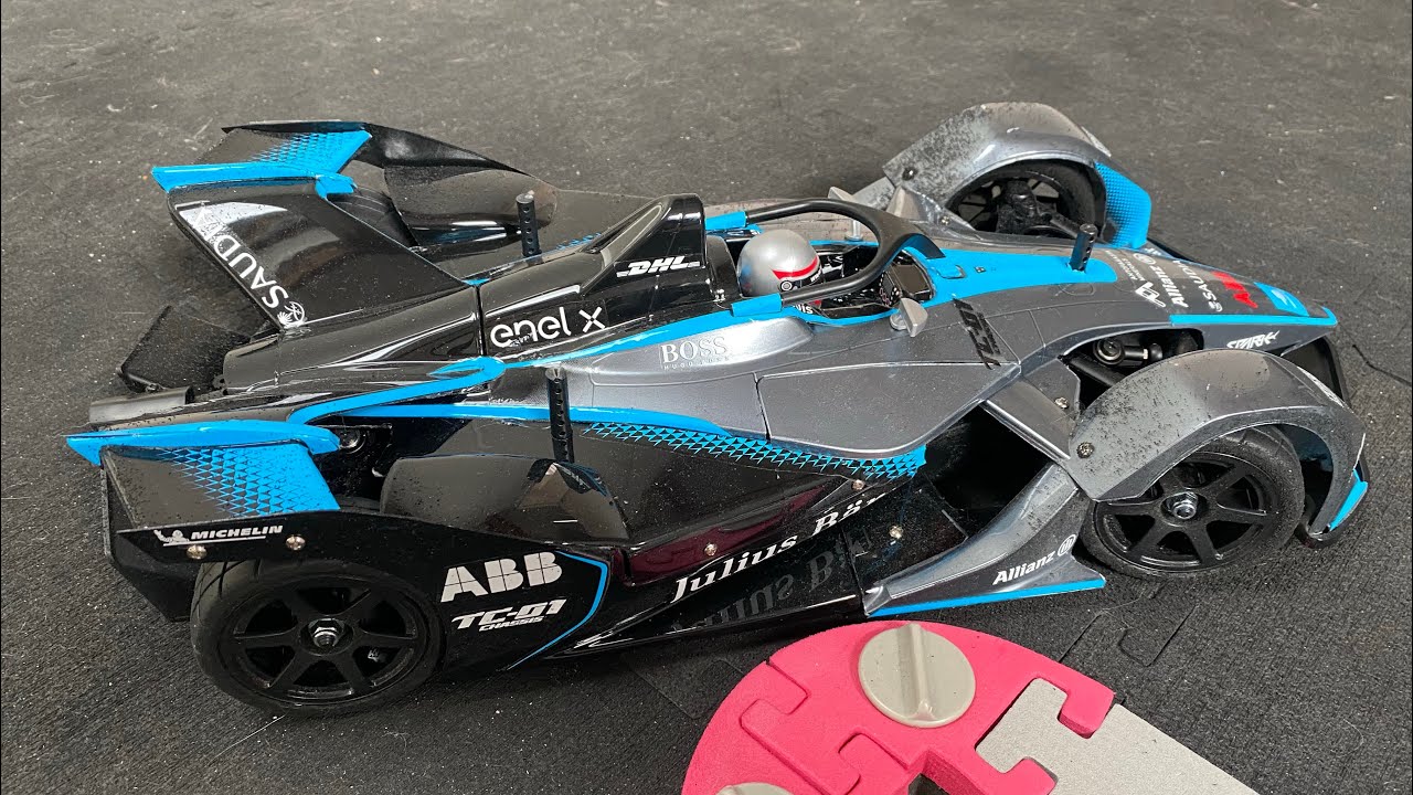 Shakedown of the rc Tamiya 58681 Tc-01 Formula E Gen 2 on a Mini Z ...