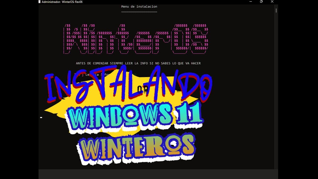 Instalando Windows Winter OS 11 2022 en PC de bajos recursos, no se ...