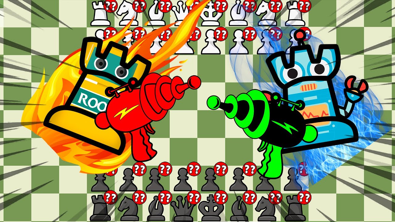 TWO LEGENDARY ROOKS ROBOTS VS ALL CHESS PIECES | Chess Memes #6 - YouTube