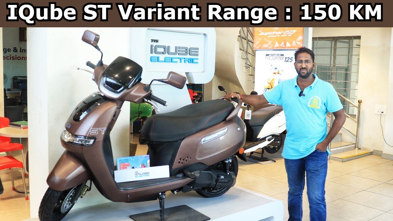 TVS IQUBE ST Variant | Range | Top Speed | Battery Options | TVS Iqube ...