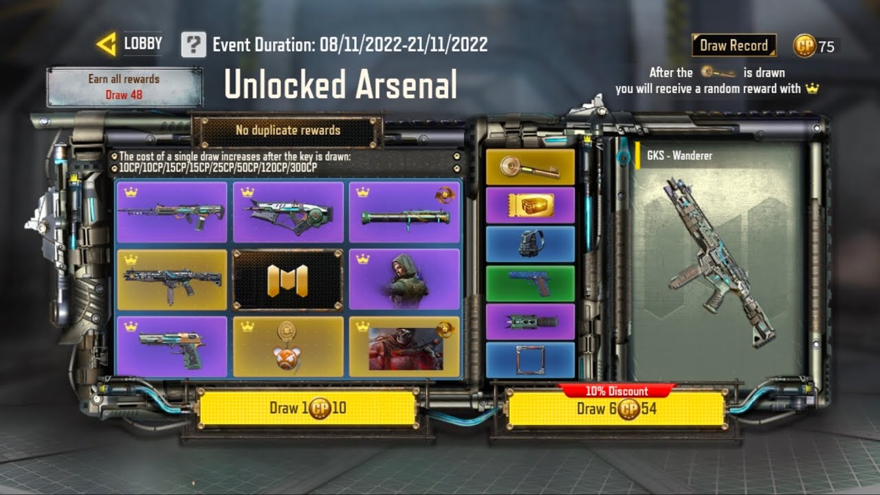 UNLOCKED ARSENAL IN CODM | GKS WANDERER LEGENDARY AND URBAN TRACKER ...