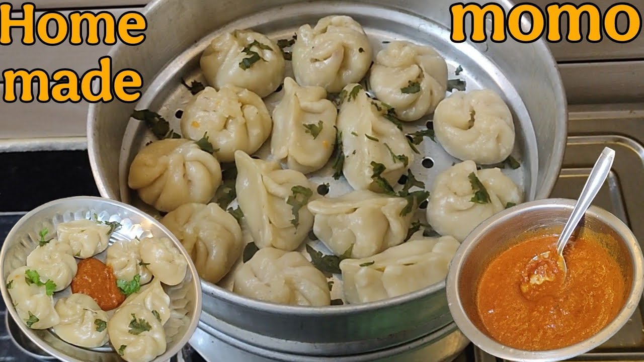 HomeMade momo . Momo recipe . MaahisKitchen - YouTube