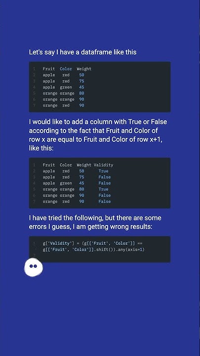 Pandas Dataframe: how can i compare values in two columns of a row are equal to the ones... # ...