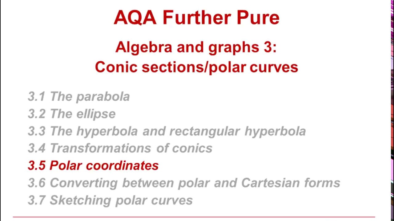 AQA Further Pure: Algebra & graphs 3-5 - YouTube