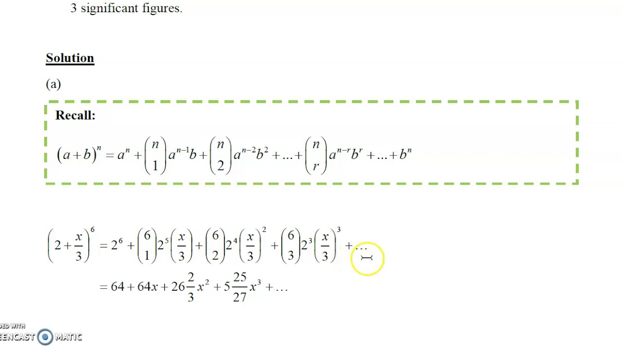 Estimation by using Binomial Theorem - YouTube