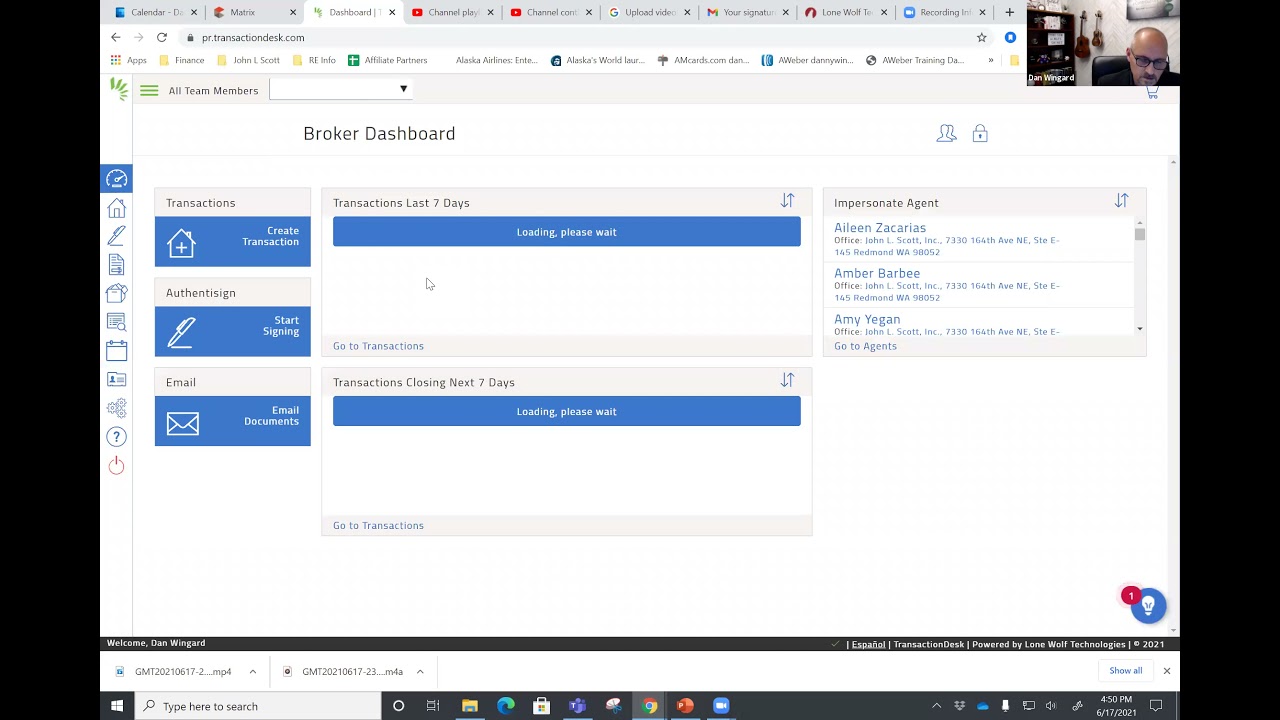 Writing an Offer in Transaction Desk (NWMLS) Part 5 - YouTube