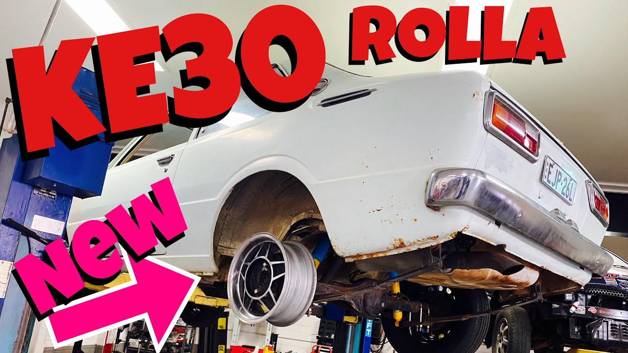 Toyota Corolla Ke30 project / build on the move - YouTube