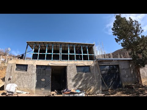 AHIR YAPTIK ŞİMDİ KALACAK EVE SUNDURMA BALKON KAPAMA YAPTIK