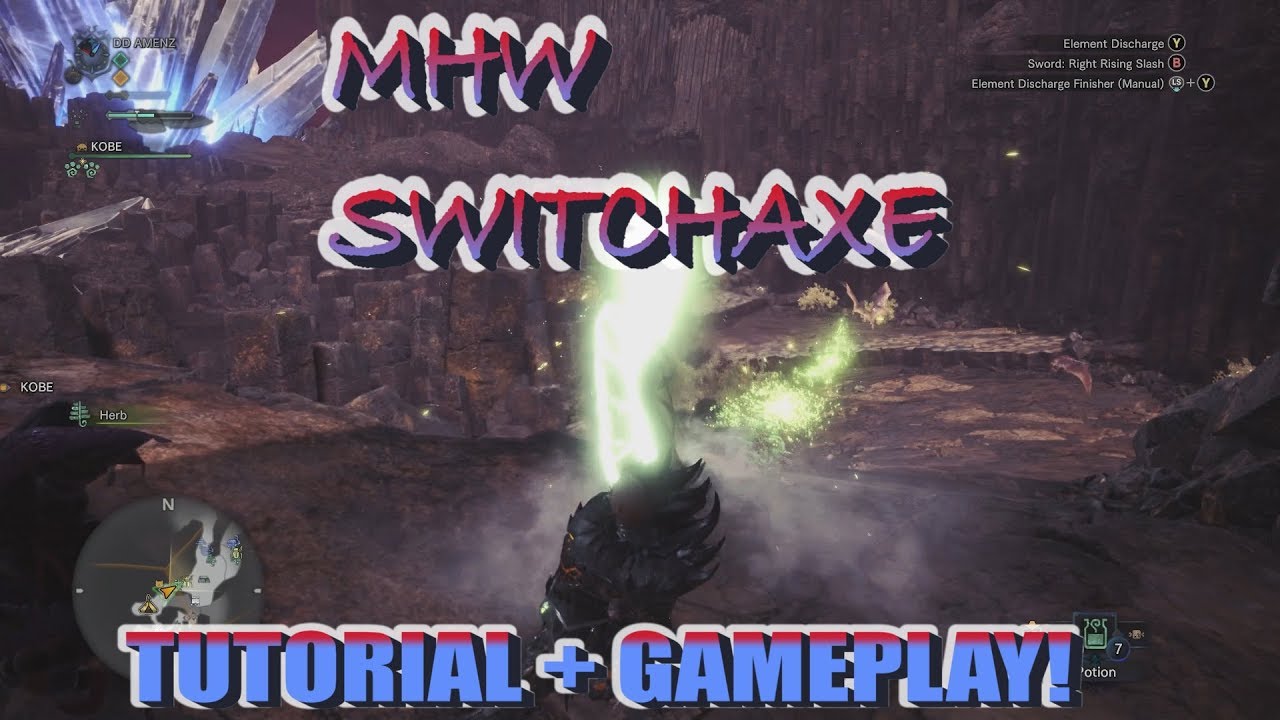 Monster Hunter World | New Switch Axe Tutorial + GAMEPLAY! - YouTube