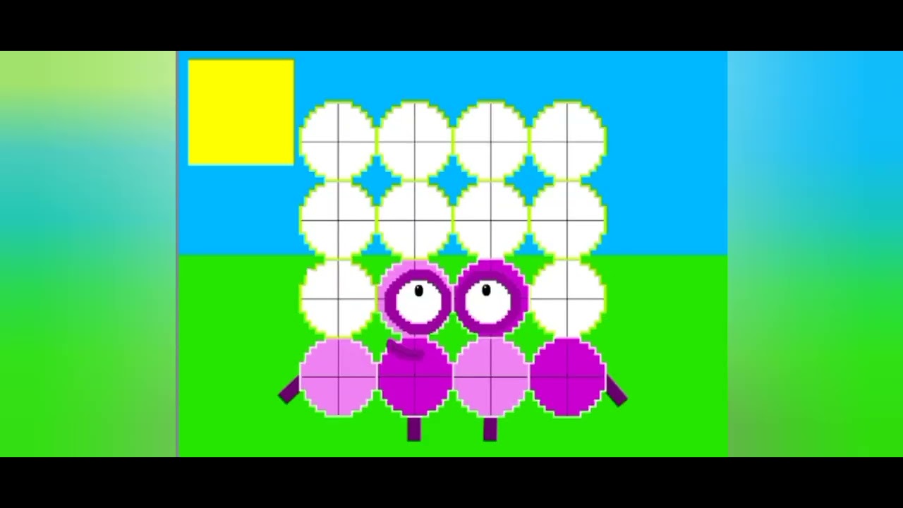 Numberblocks band retro Pi's 15 and 16 - YouTube